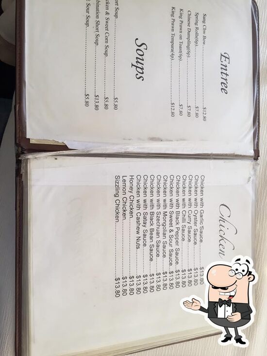 Menu at Chef Li Chinese Restaurant, Bathurst
