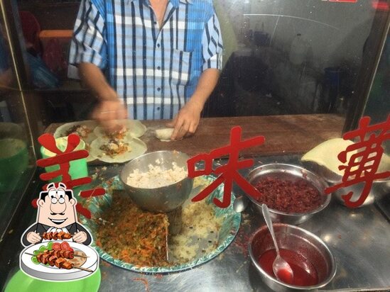 Menu at Popia Yoserizal restaurant, Indonesia