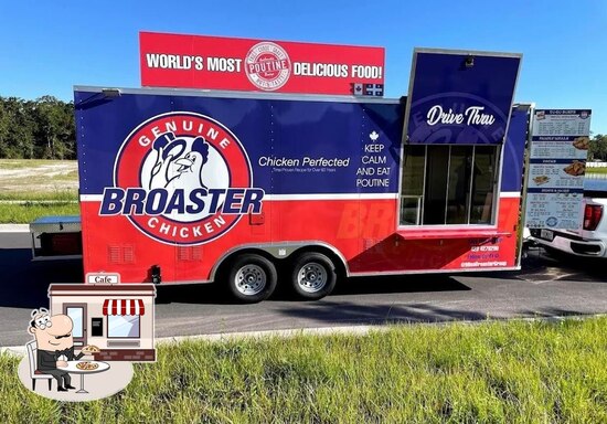 Menu at Broaster Chicken Drive-Thru restaurant, Johnson City
