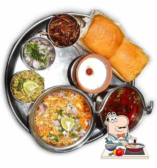 Menu at Mauli Misal, Pune