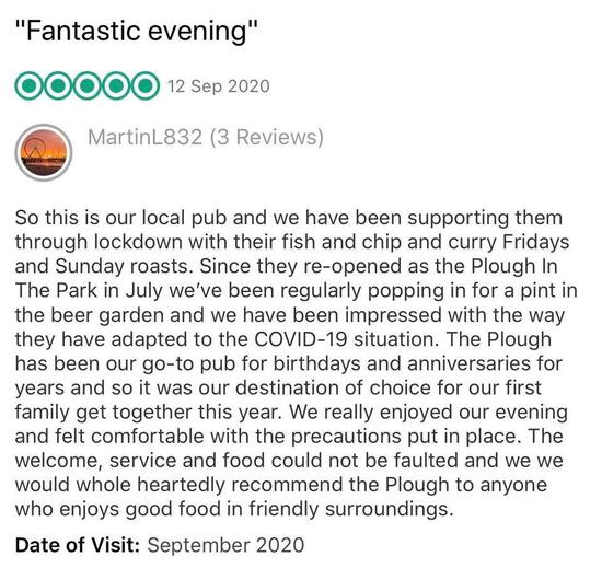 The Plough Duloe Country Pub and Dining Rooms in Duloe - Restaurant reviews