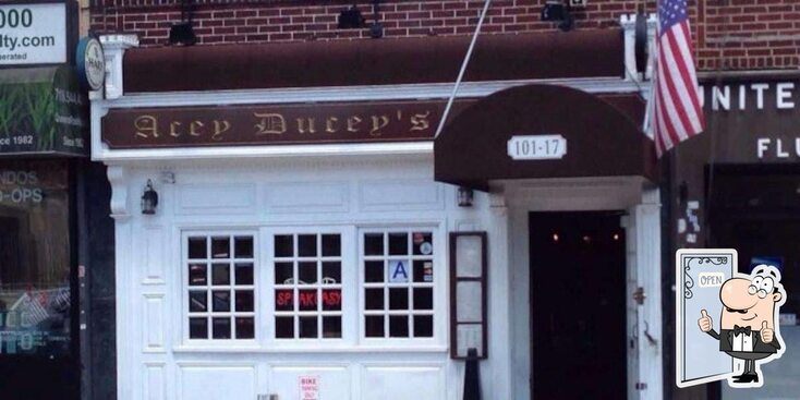 Menu at Acey Ducey's pub & bar, New York City