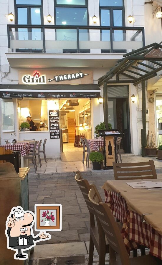 Menu at Grill Therapy, Naxos