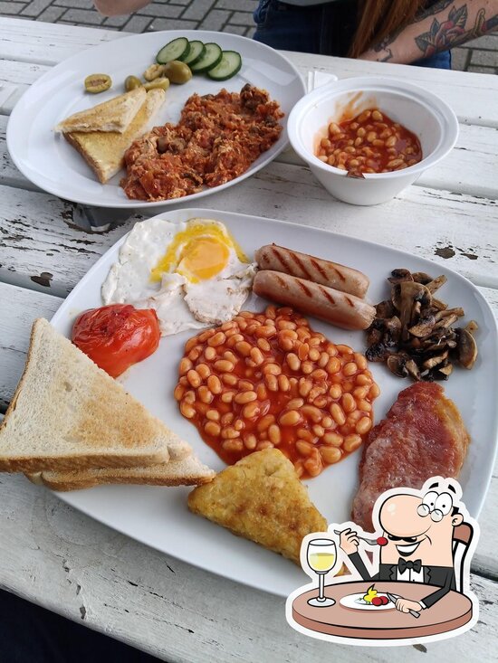 Menu at Oxford house cafe, Kidlington