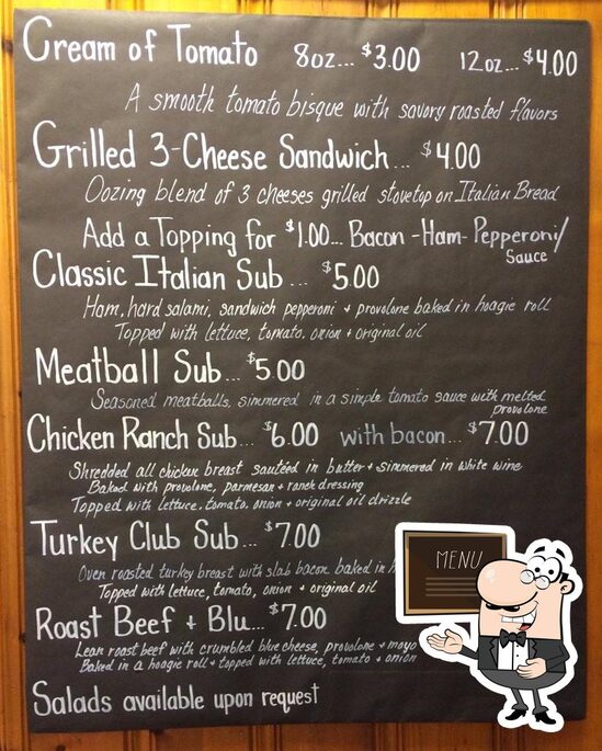 Upper Crust Shop, Butler - Restaurant menu, prices and reviews