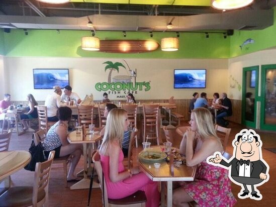 Menu at Coconuts Fish Cafe, Scottsdale