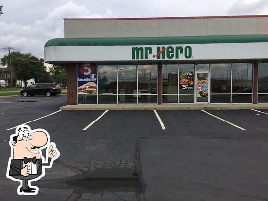 Menu at Mr. Hero fast food, Orrville
