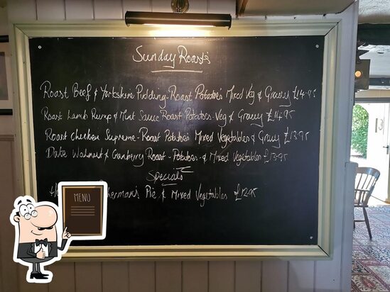 Menu at The Saxon Inn Child Okeford pub & bar, Child Okeford