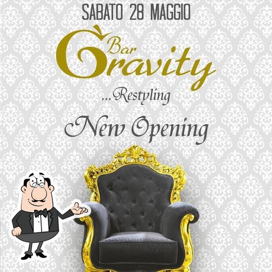 Menu at Bar Gravity, Civita Castellana