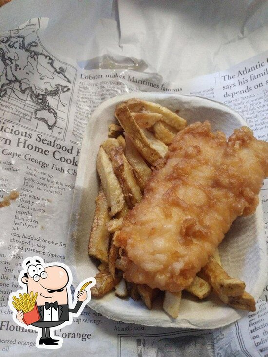 Menu at Fishin' Chips restaurant, White Rock