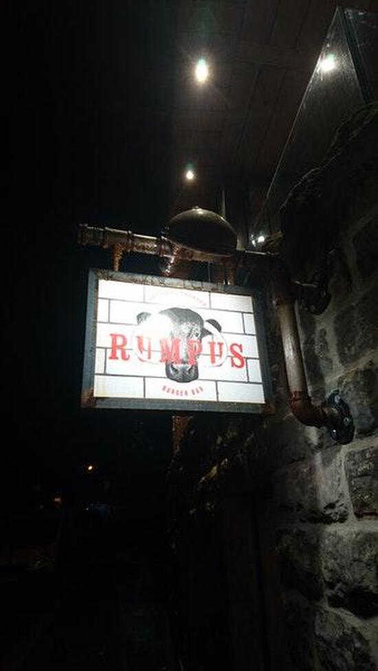 Menu at Rumpus Burger - Slaithwaite restaurant, Huddersfield
