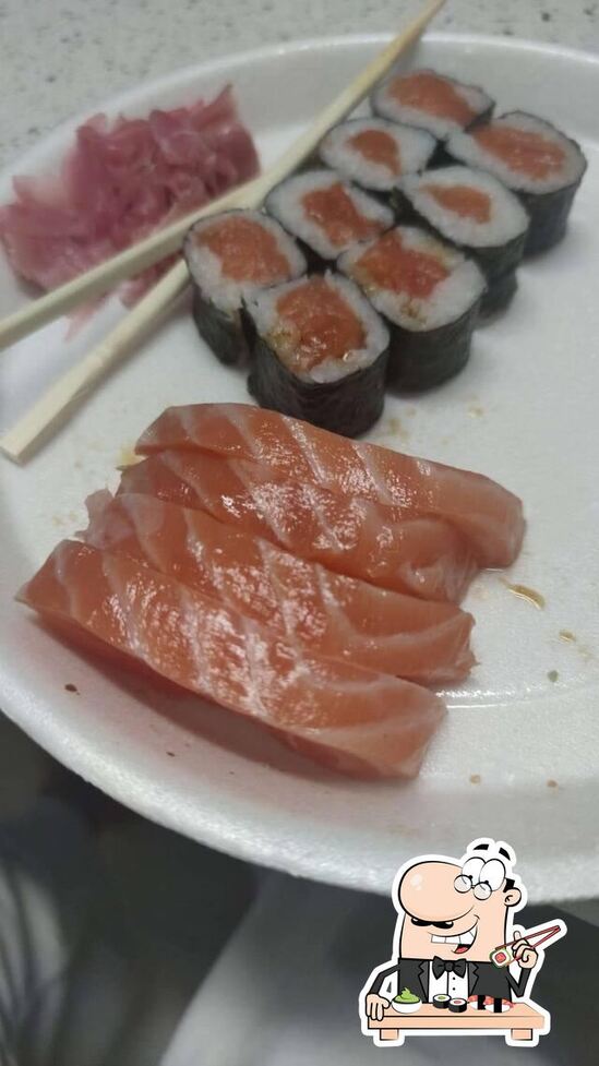 Menu at Rejoice sushi bar, Sandton
