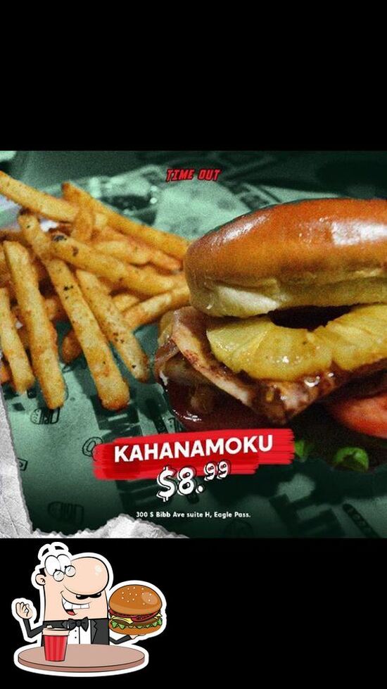 Menu at Time Out Restaurant, Eagle Pass