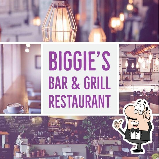 Menu at Biggie’s Bar & Grill Restaurant, South Africa