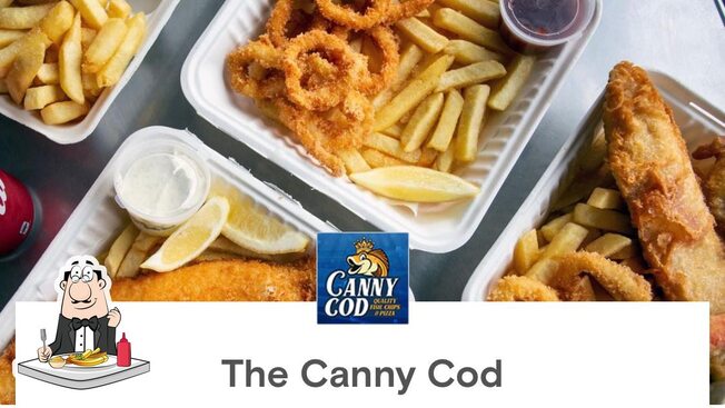 Menu at Canny Cod restaurant, Newcastle upon Tyne