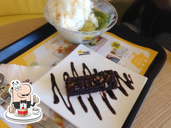 Menu at Mango Monster desserts, Gumi-si