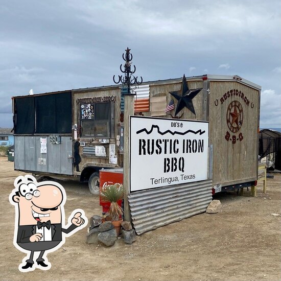 Menu at DB's Rustic Iron BBQ, Study Butte-Terlingua