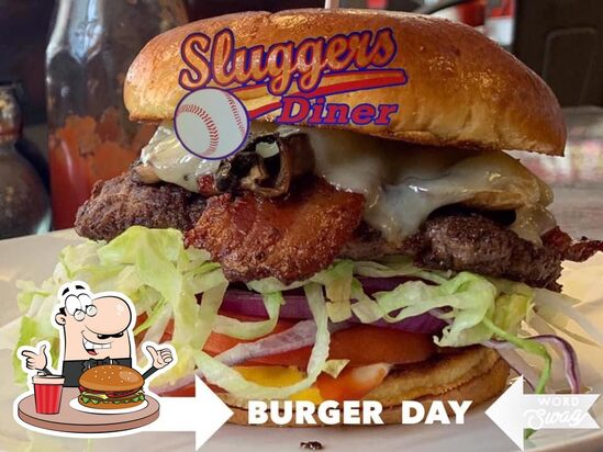 Menu at Sluggers Diner restaurant, Taos, Paseo Del Pueblo Sur