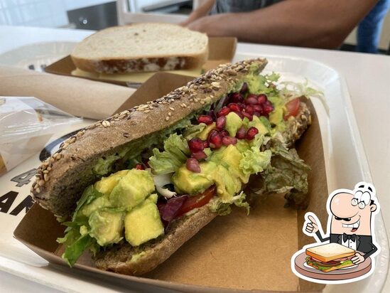 Carta de Amsterdam Bread Company, Aeropuerto de Ámsterdam-Schiphol