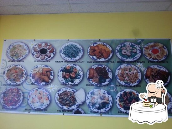 Menu at China Rose restaurant, Marlboro