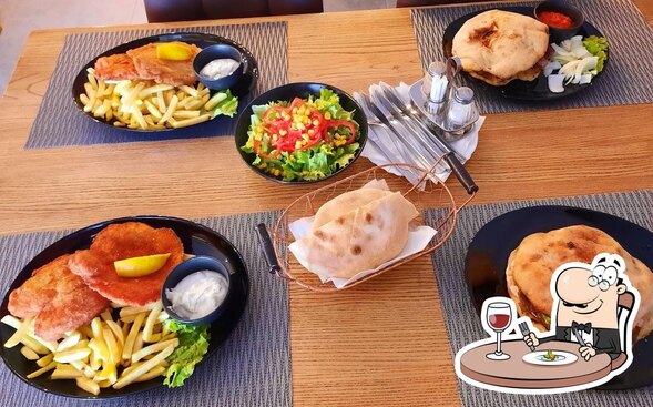 Menu at Panadis restaurant, Bjelovar