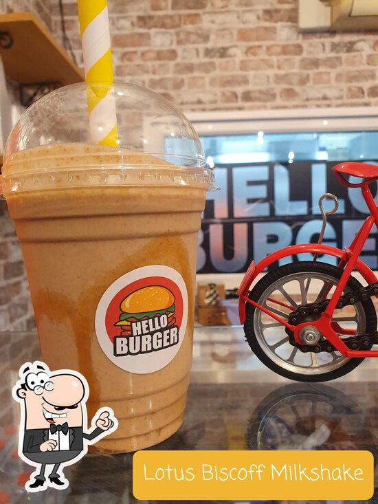 Menu at Hello Burger restaurant, Northampton