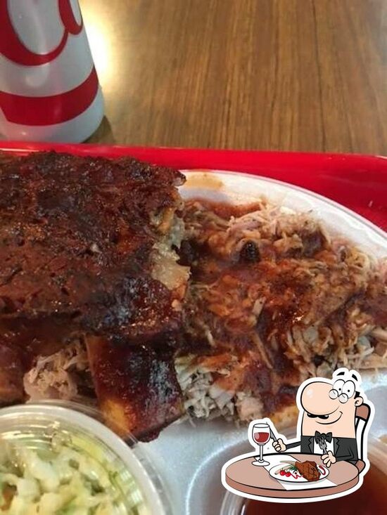 Menu at Old Brick Pit Barbeque, Chamblee, Peachtree Rd