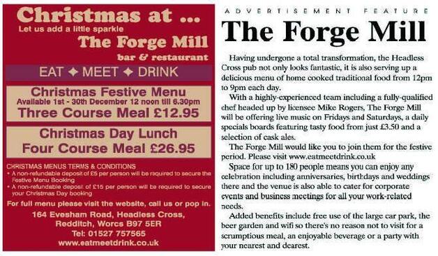 The Forge Mill Pub Redditch in Redditch - Restaurant reviews