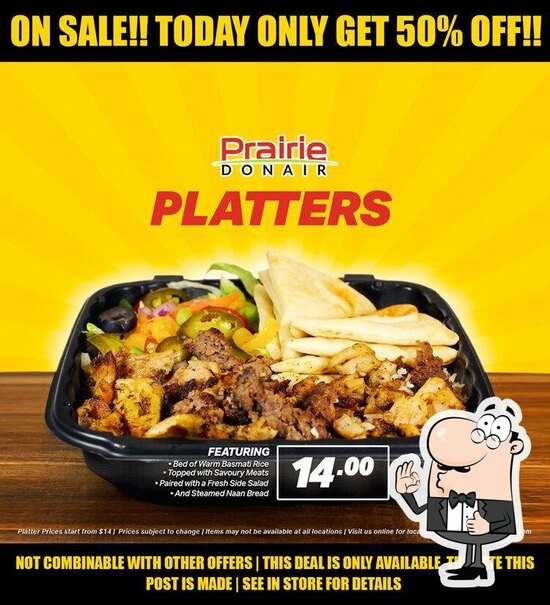 Menu at PRAIRIE DONAIR restaurant, Warman