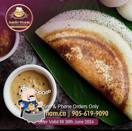 Amiirtham South Indian Restaurant, Ajax - Restaurant menu, prices and ...