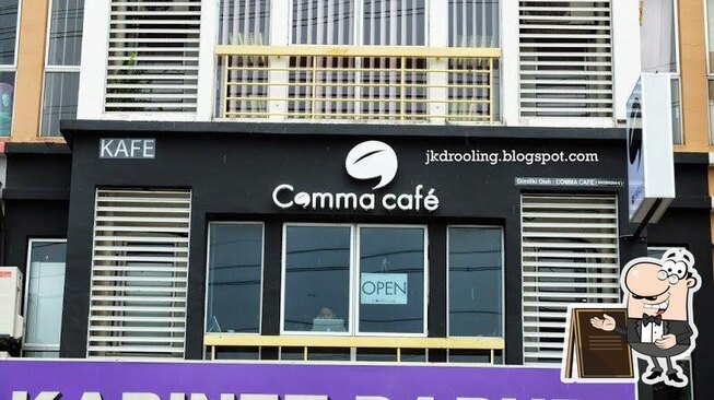 Carta de Comma Cafe Restaurant, Estambul