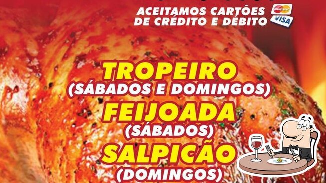 Frango Assado Dois Irmãos restaurant, Santa Luzia - Restaurant menu and ...
