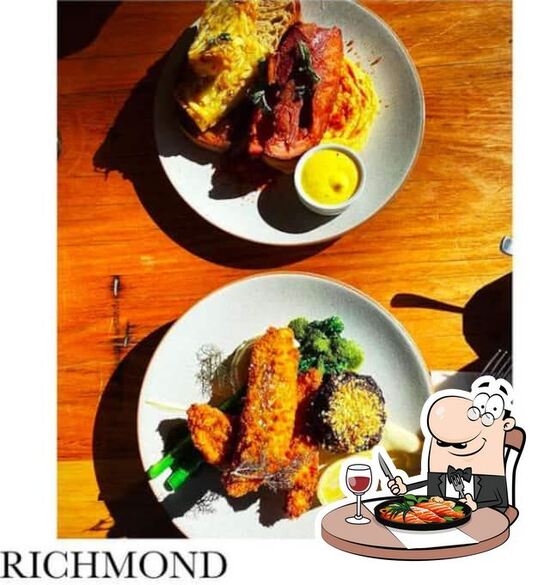 Menu at Top Paddock Cafe, Richmond