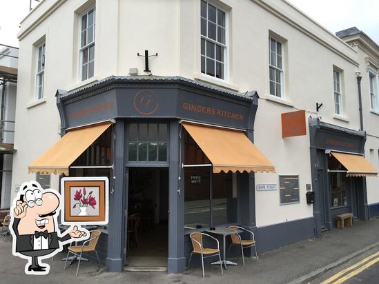 Menu at Gingers cafe, Hythe
