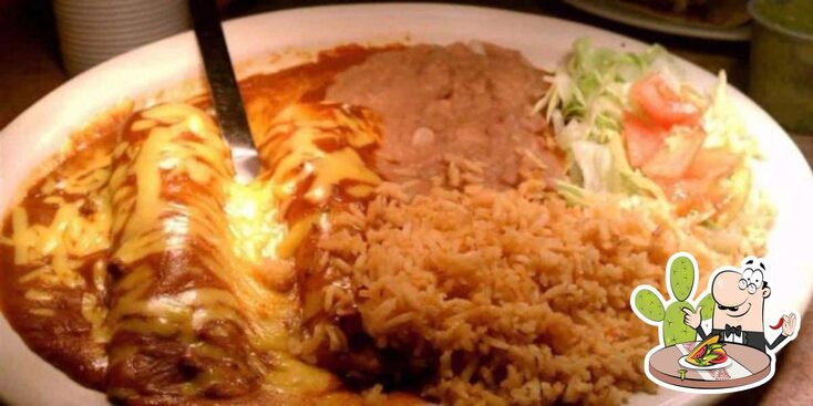 Menu at El Rafas Cafe, San Antonio
