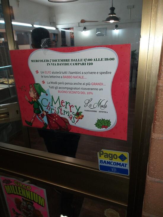 Menu at Danny Pizza restaurant, Rome