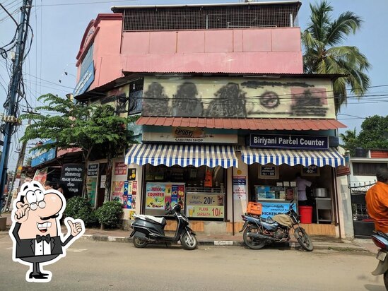 Menu at Biriyani Counter, Thiruvananthapuram