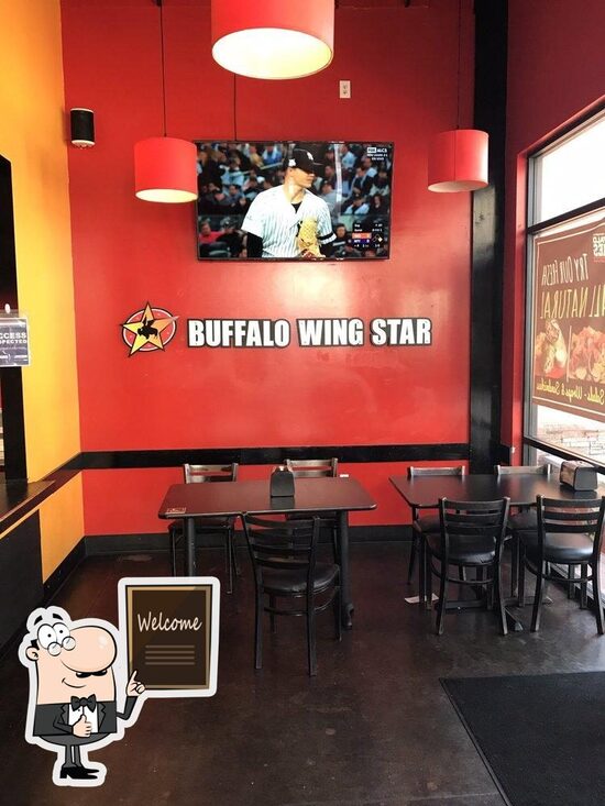 Menu at Buffalo wing star BBQ, San Diego