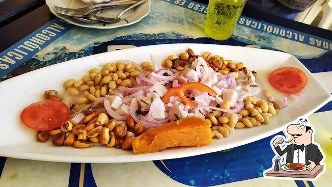 Menu at El buzo restaurant, Talara
