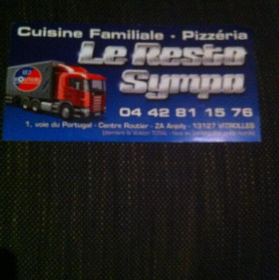 Le Resto Sympa Centre Routier restaurant, Vitrolles - Restaurant reviews