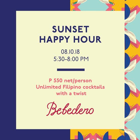 Menu at Encaramada Rooftop Bar, Pasay