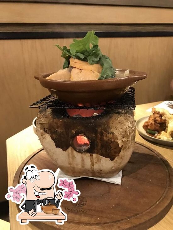 Menu at Okuzono Japanese Dining restaurant, South Jakarta