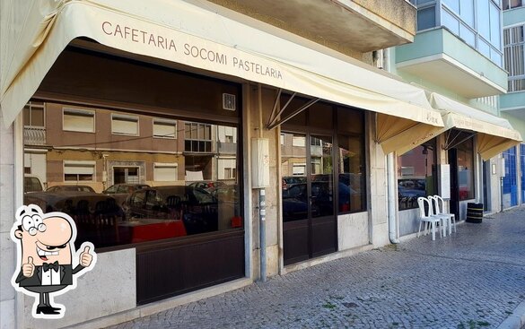 Menu at Socomi restaurant, Almada