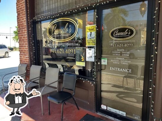 Menu at Carmelo's Italian Ristorante restaurant, Punta Gorda, 321 W ...