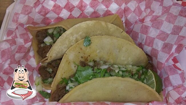 Menu at RC Tacos restaurant, Richland Center