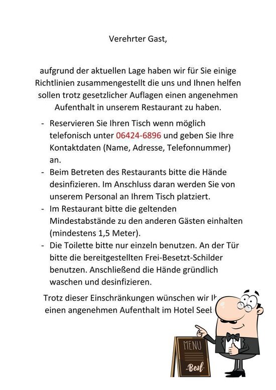 Café Seebode Inh. Robert Claar, Ebsdorfergrund - Speisekarte, Preise ...