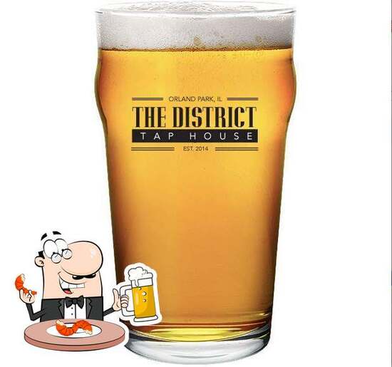 Menu at The District Tap House pub & bar, Orland Park