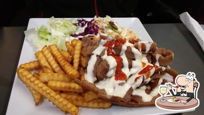 Menu at Kebab All Sahara, Andrespol