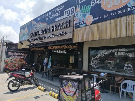 Menu at California Beach Pizza restaurant, Calamba, 965 Manila S Rd
