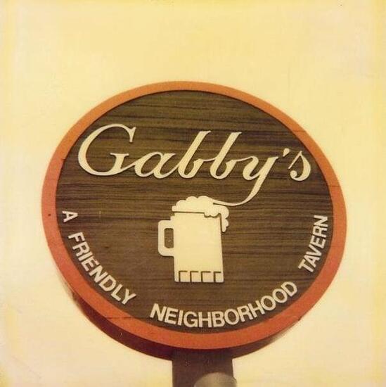 Menu at Gabby's Bar, Columbus